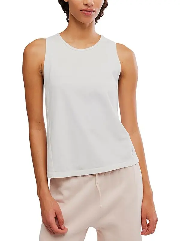 Free People Hot Shot Twist Tank - White
