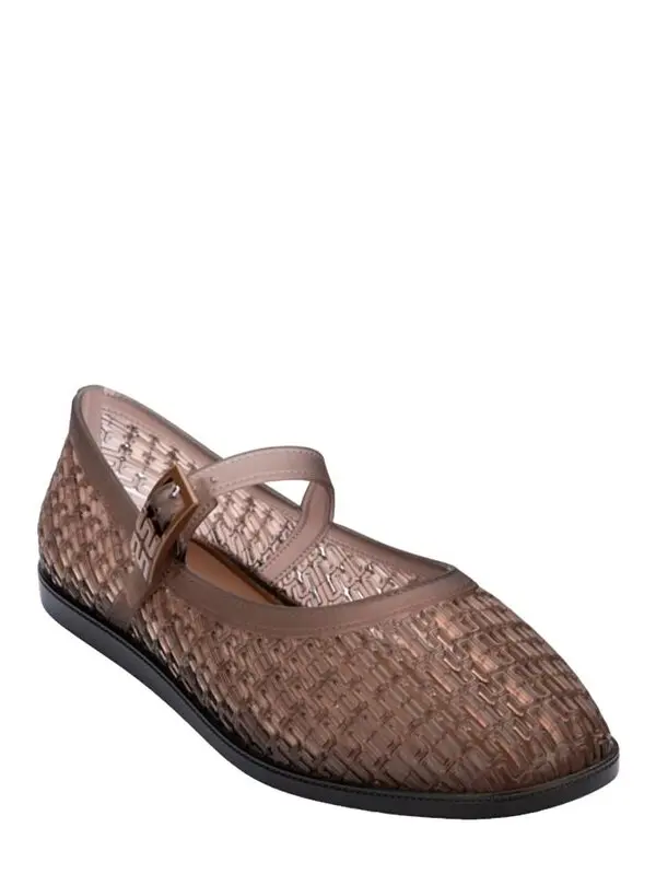 Melissa Harper Ballerinas - Clear Brown