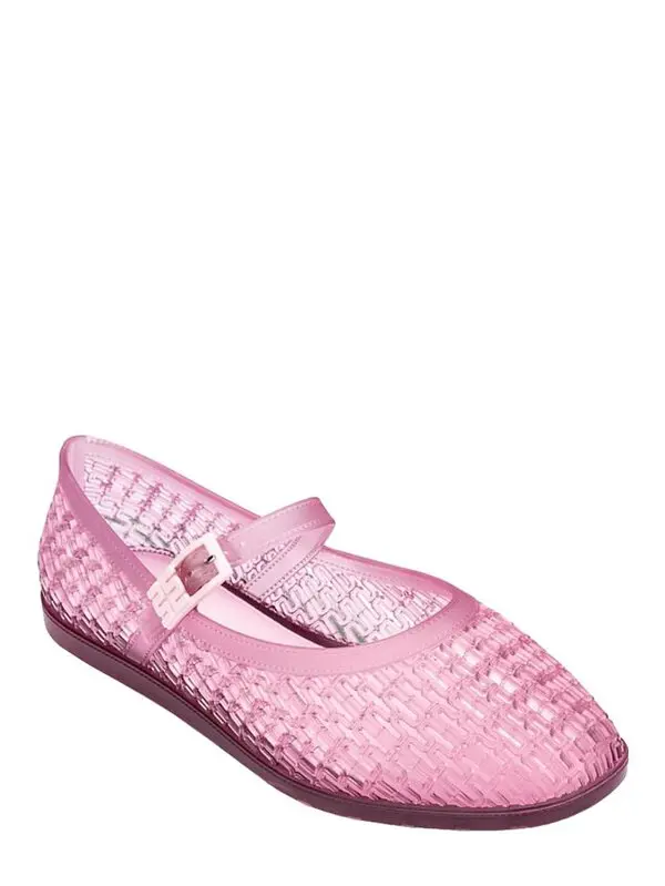 Melissa Harper Ballerinas - Clear Pink