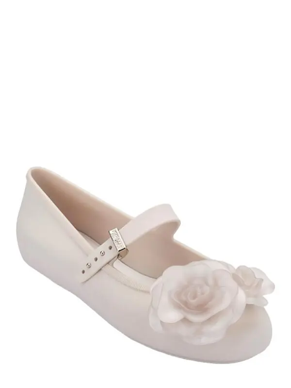 Melissa Soft Petals Ballerinas - Beige