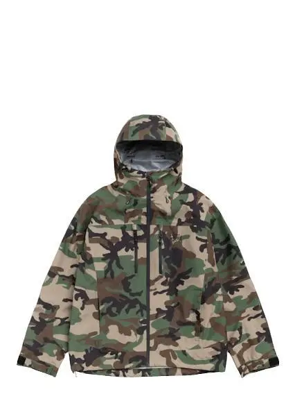 StÜssy Gore-tex Guide Shell Jacket - Woodland Camo