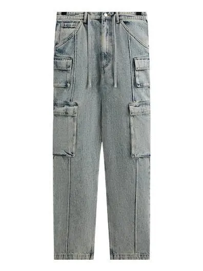 Kith Zane Denim Cargo Pant - Cameron Wash