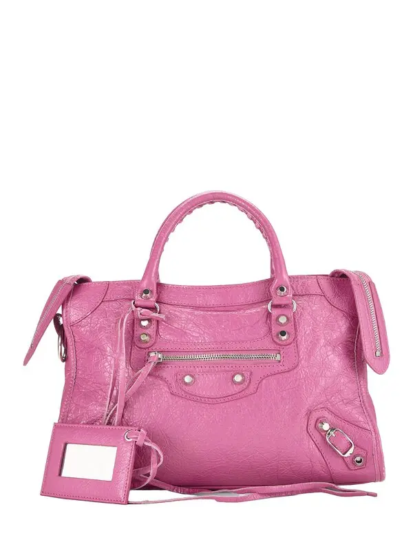 Balenciaga Classic City Agneau Bag - Pink