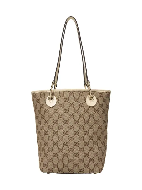 Gucci Original Gg Eclipse Bucket Bag - Beige