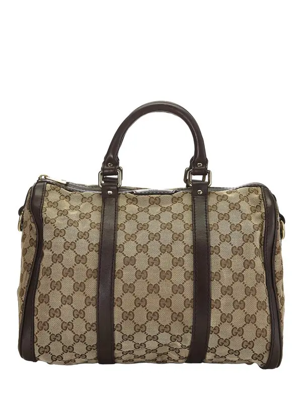 Gucci Original Gg Canvas Boston Handbag - Beige