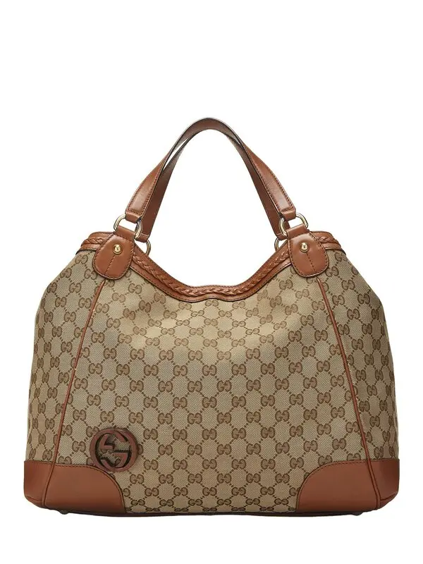 Gucci Original Gg Brick Lane Tote - Brown