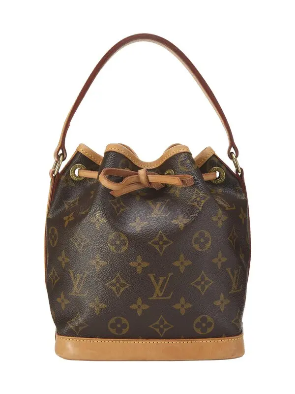 LOUIS VUITTON Monogram Noé Bucket Bag - Brown