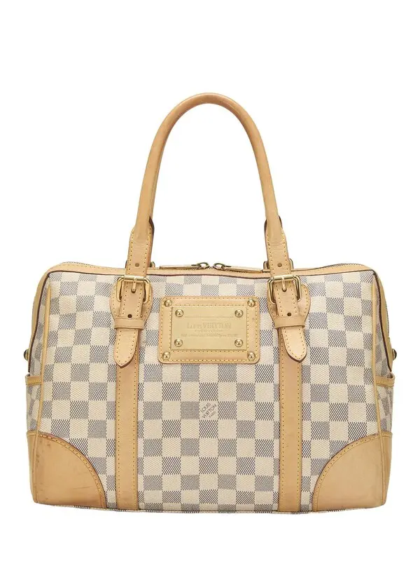 LOUIS VUITTON Damier Azur Berkeley - White