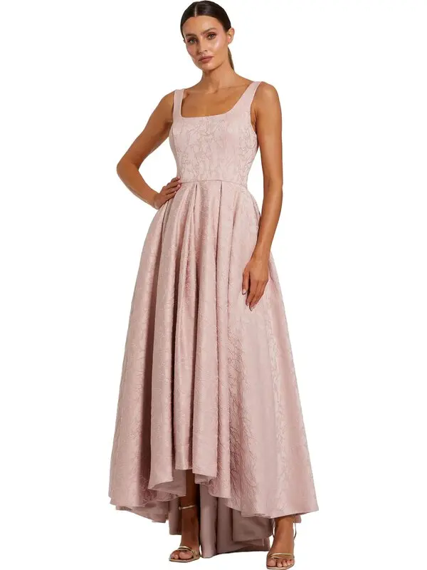 Mac Duggal Sleeveless High-low Gown - Blush
