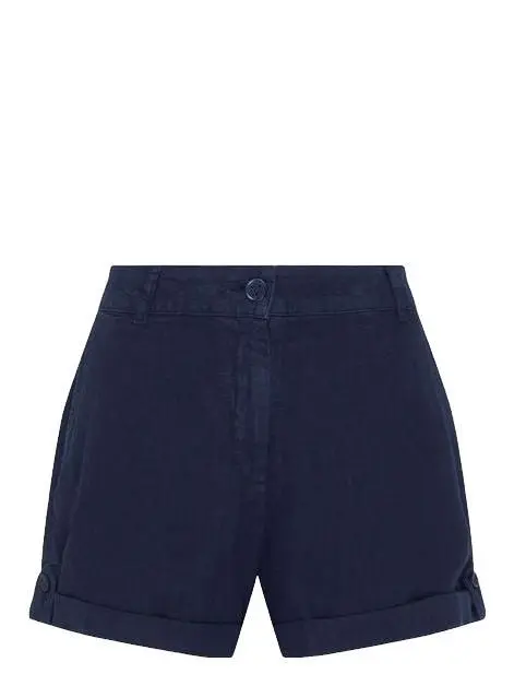 Vilebrequin Linen Bermuda Shorts - Blue