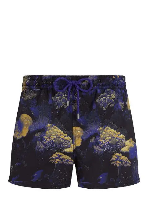 Vilebrequin Printed Stretch Swim Shorts - Black