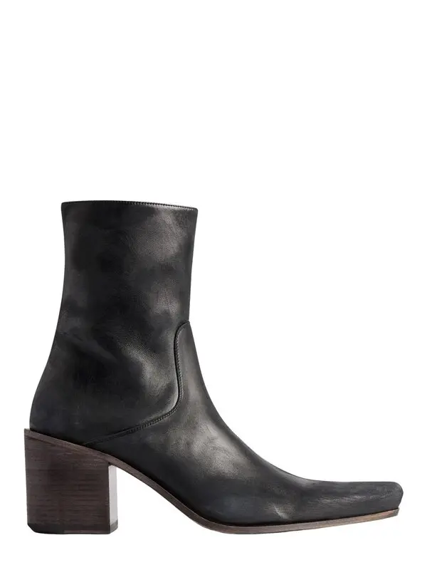 Balenciaga Monsieur Bootie - Black