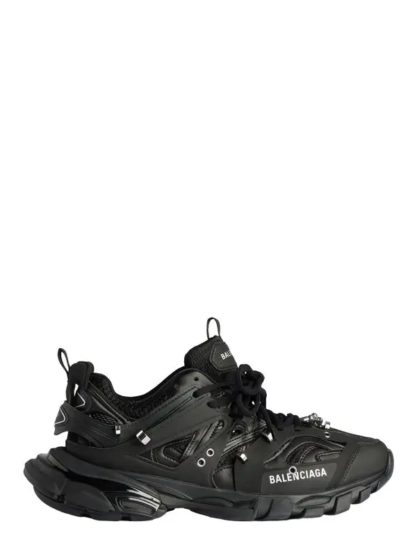 Balenciaga Track Piercing Sneakers - Black