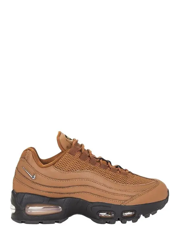 Nike Air Max 95 'big Bubble Light British Jewel Swoosh' Sneakers - Tan