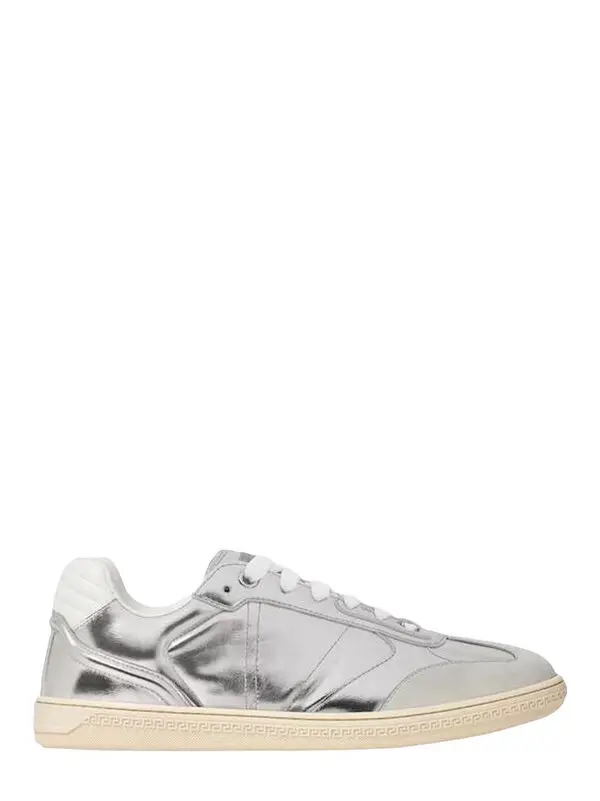 Versace Greca Court Sneakers - Silver