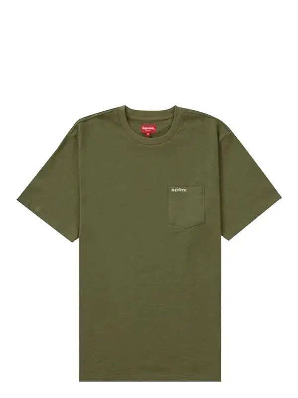 Supreme Short-sleeve Pocket T-shirt - Green