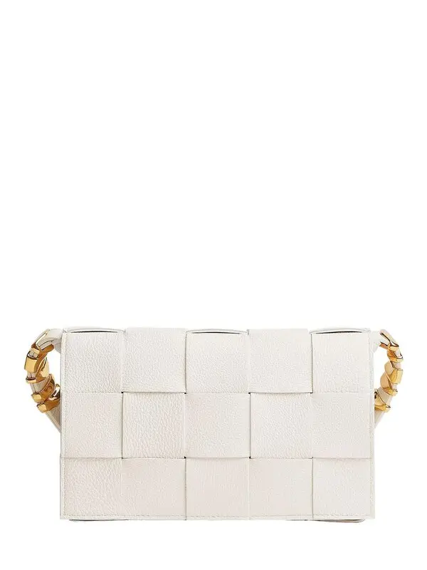 Bottega Veneta Cassette Shoulder Bag - Gold