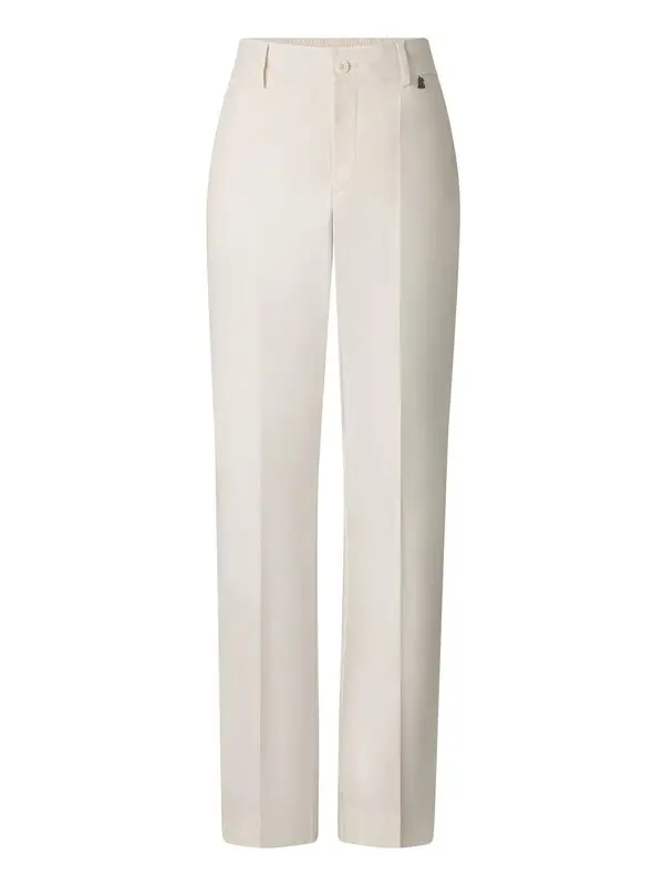 Bogner Pleated Trousers - Cream