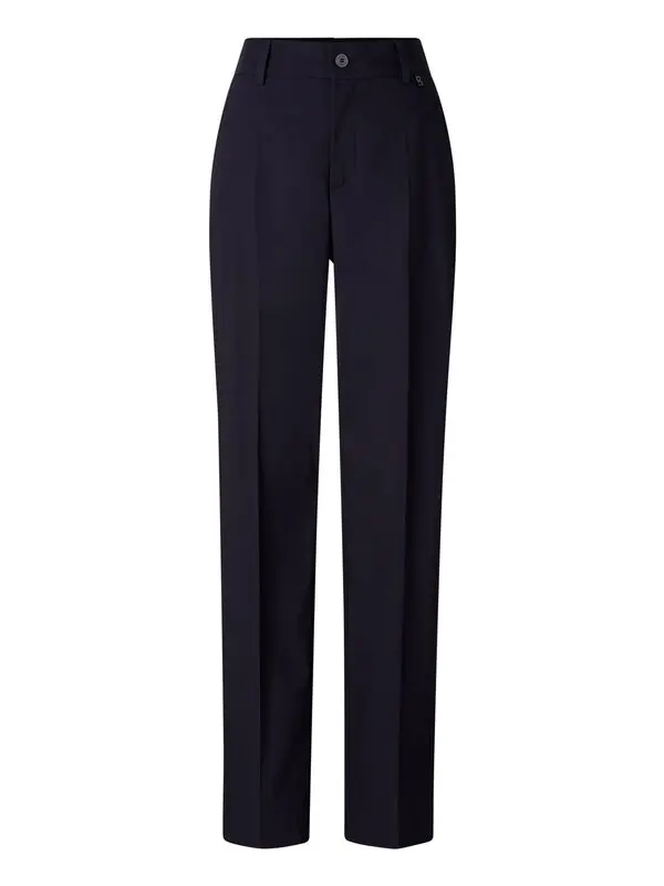 Bogner Pleated Trousers - Navy Blue
