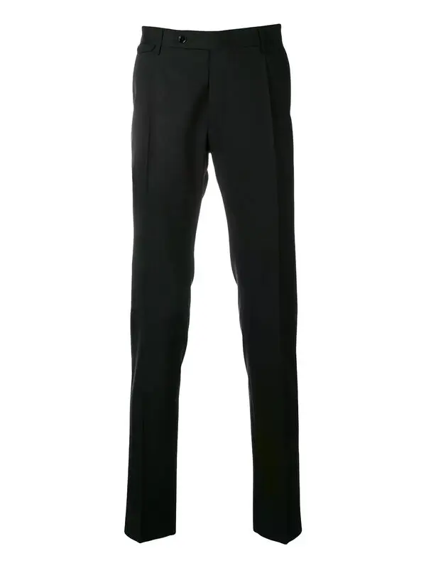 Tagliatore Tailored Formal Trousers - Black