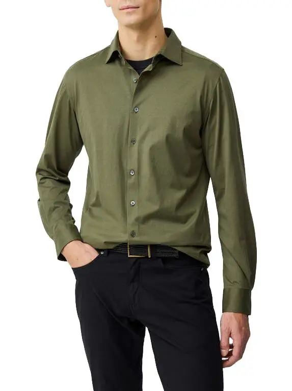 Rodd & Gunn Ascot Park Button-up Shirt - Khaki
