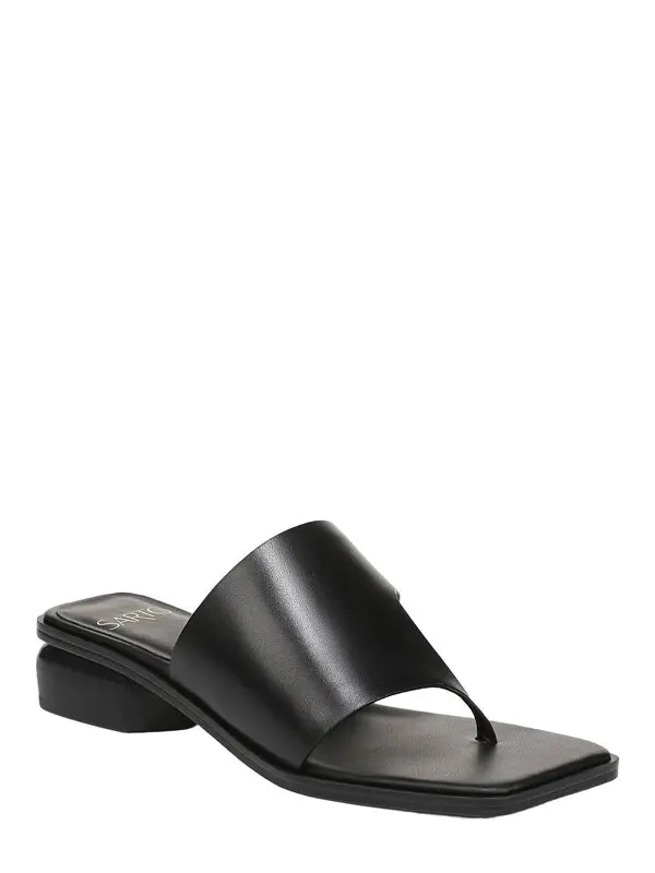 Franco Sarto Jimena Block Heel Sandal - Black