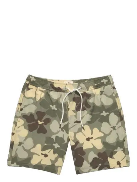 SURFSIDE SUPPLY CO. Jimmy 6.5" Hawaiian Volley - Camo Flower