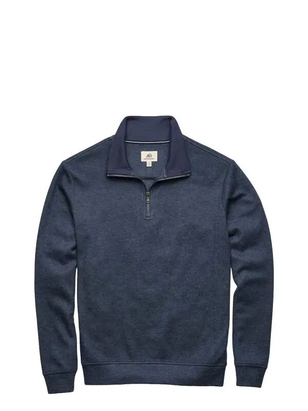 SURFSIDE SUPPLY CO. Quarter-zip Cashmist Fleece - Navy Heather