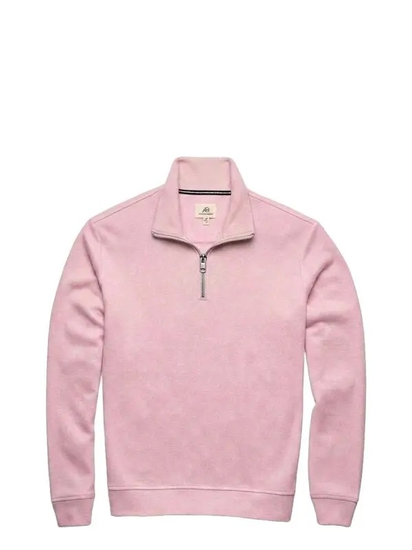 SURFSIDE SUPPLY CO. Quarter-zip Cashmist Fleece - Pink Heather