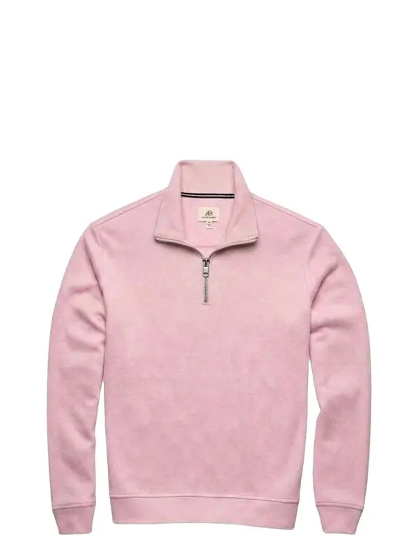 SURFSIDE SUPPLY CO. Quarter-zip Cashmist Fleece - Pink Heather