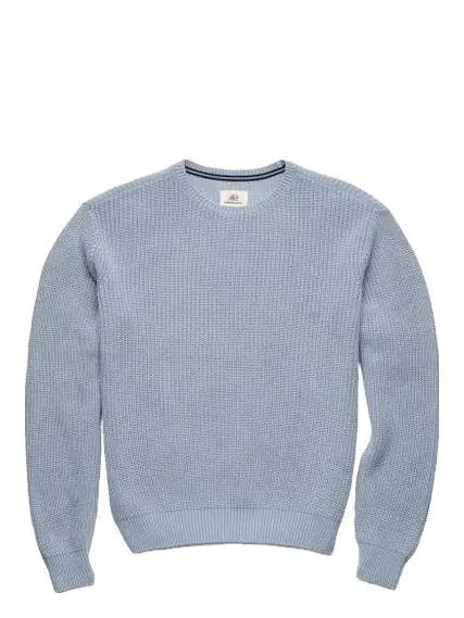 SURFSIDE SUPPLY CO. Eddie Knit Crewneck Sweater - Forever Blue
