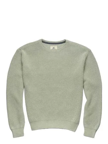 SURFSIDE SUPPLY CO. Eddie Knit Crewneck Sweater - Spring Green