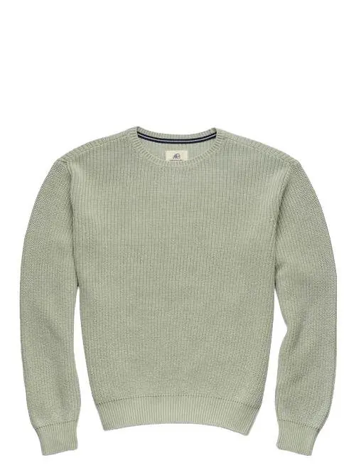 SURFSIDE SUPPLY CO. Eddie Knit Crewneck Sweater - Spring Green