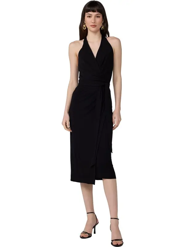 Diane Von Furstenberg Daphne Wrap Dress - Black