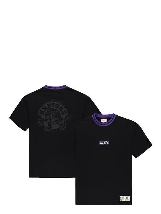 Mitchell & Ness Toronto Raptors Playmaker Vintage Logo T-shirt - Black