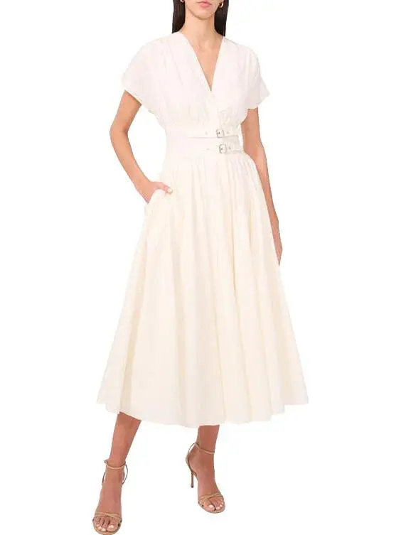 Parker The Noa Fit And Flare Dress - Tofu