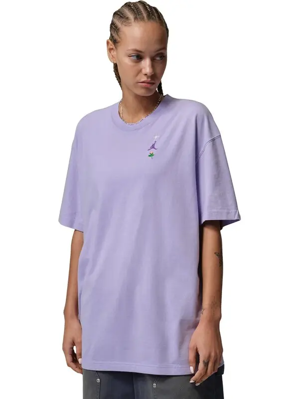 JORDAN Oversized Graphic Tee - Purple