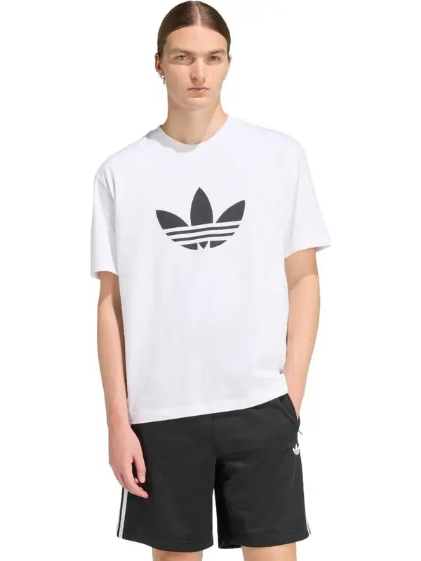 Adidas Adicolor Trefoil Tee - White / Black