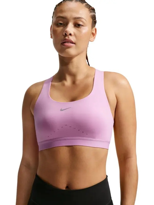 Nike Swift High-support Lightly Lined Sports Bra - Purple
