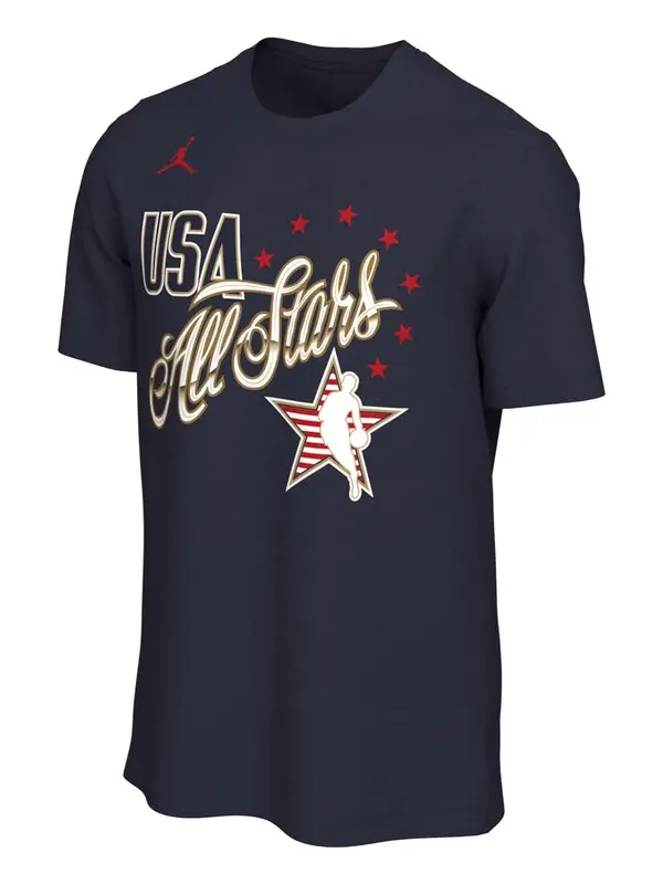 Nike Lebron James All-star Basketball T-shirt - Blue