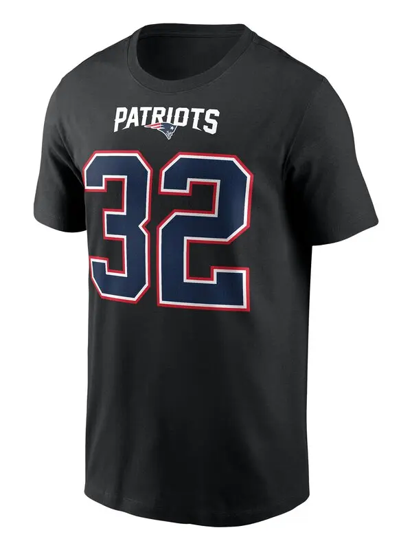 Nike Treveyon Henderson New England Patriots Carbon Nfl T-shirt - Black