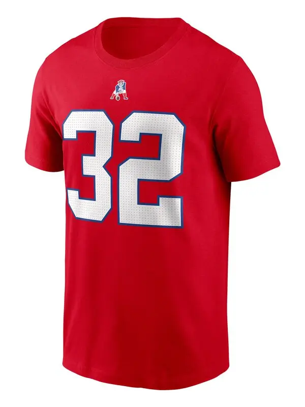 Nike Treveyon Henderson New England Patriots Nfl T-shirt - Red