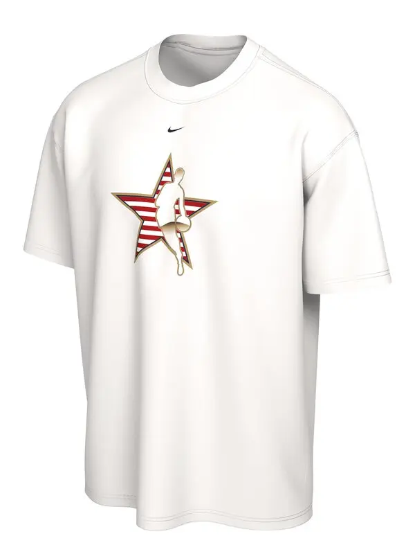 Nike All-star Game" Basketball T-shirt - White