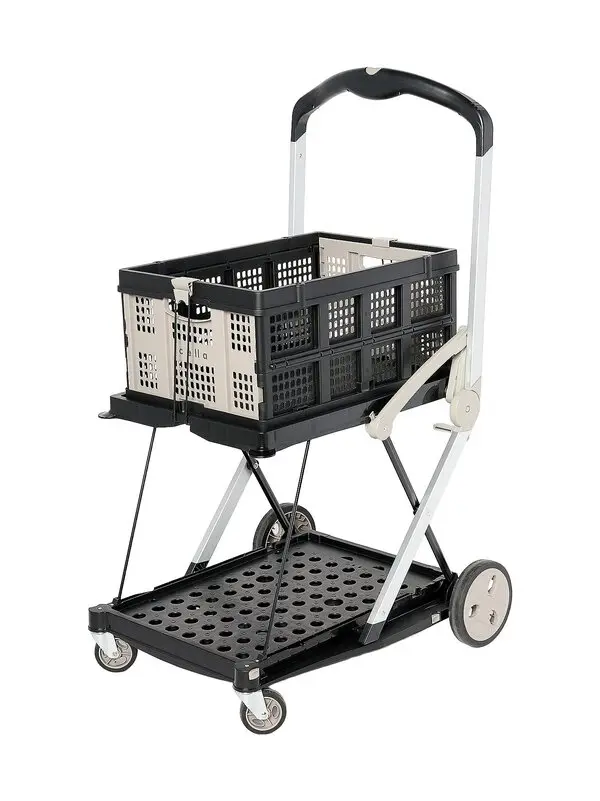 CELLA Collapsible Rolling Shopping Cart - One-color