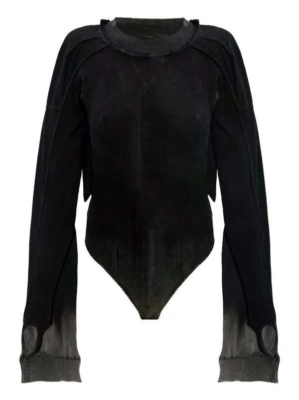 KNWLS Long-sleeve Body Shirt - Black