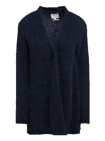 ALESSIA SANTI Knitted Metallic Cardigan - Navy