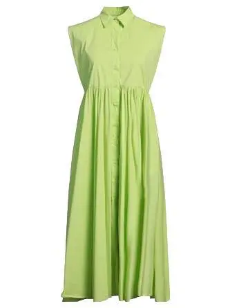 Liviana Conti Midi Shirt Dress - Green