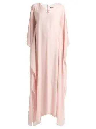 Peserico Maxi Kaftan Dress - Pink