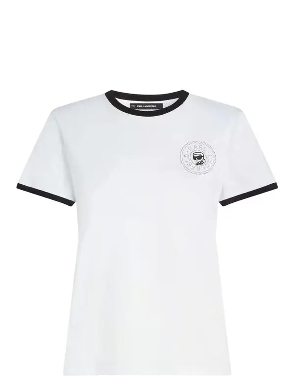 Karl Lagerfeld Crew-neck T-shirt - White