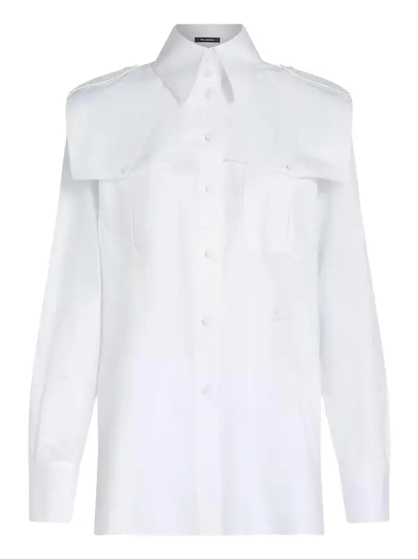 Karl Lagerfeld Archive Pocket Shirt - White